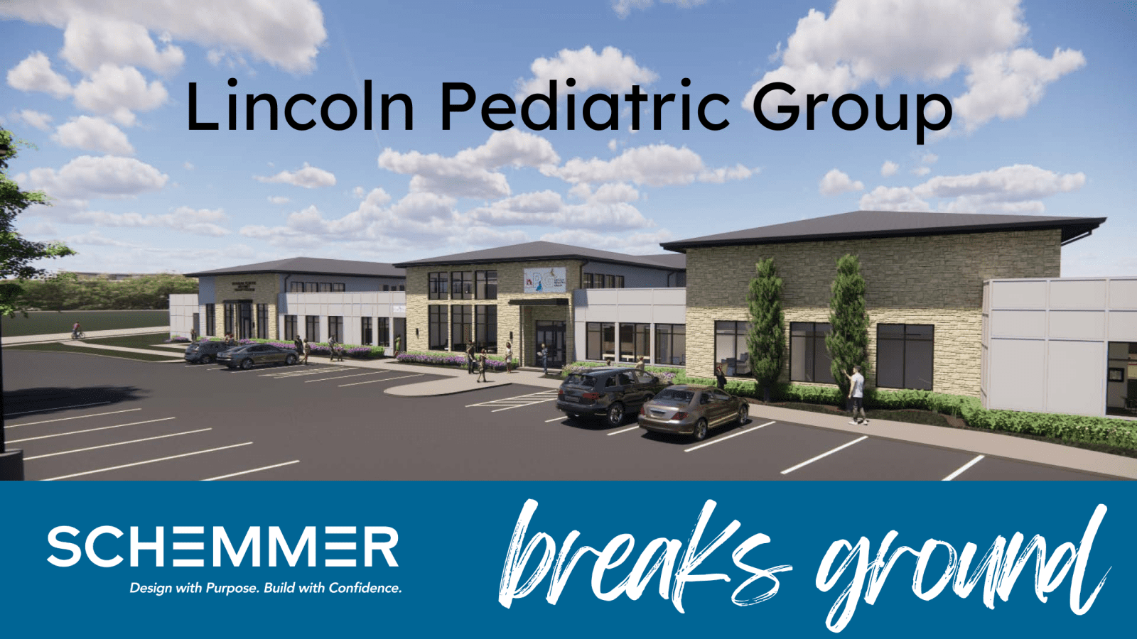 Lincoln Pediatric Group Groundbreaking, New Office | Schemmer