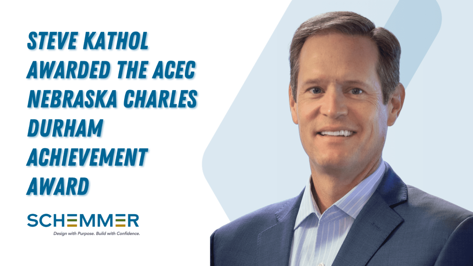 Steve Kathol: ACEC Nebraska Charles Durham Achievement Award