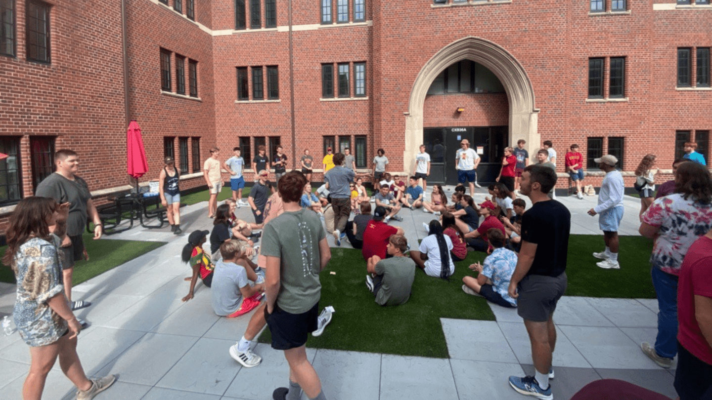 Iowa State's Friley Hall Revived with New Courtyard - Schemmer